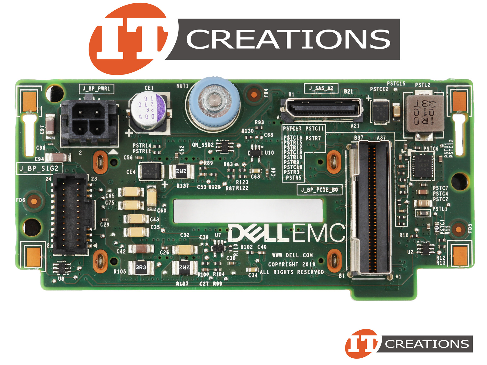 N8XTX DELL SECONDARY HARD DRIVE BACKPLANE 2.5 INCH SFF 2 BAY FOR DELL ...