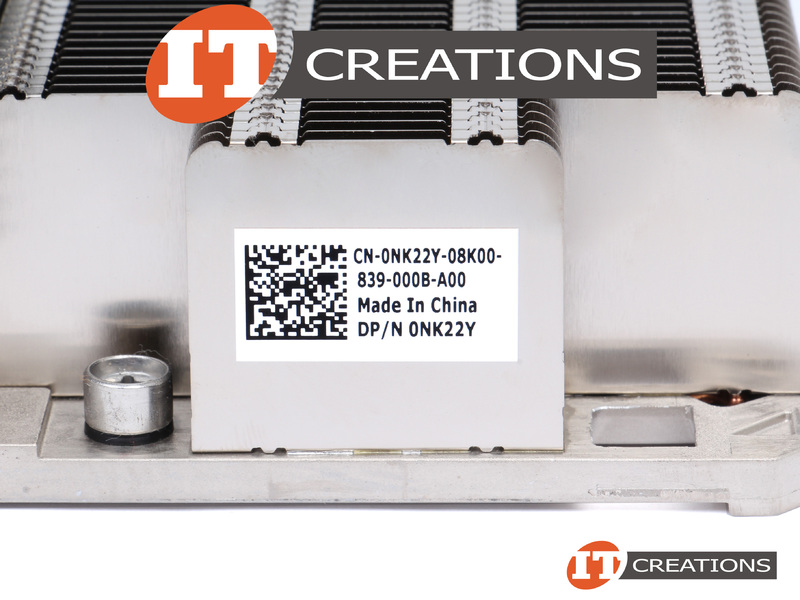 NK22Y DELL CPU3 / CPU4 HEATSINK FOR DELL EMC POWEREDGE R940XA - SCREW ...