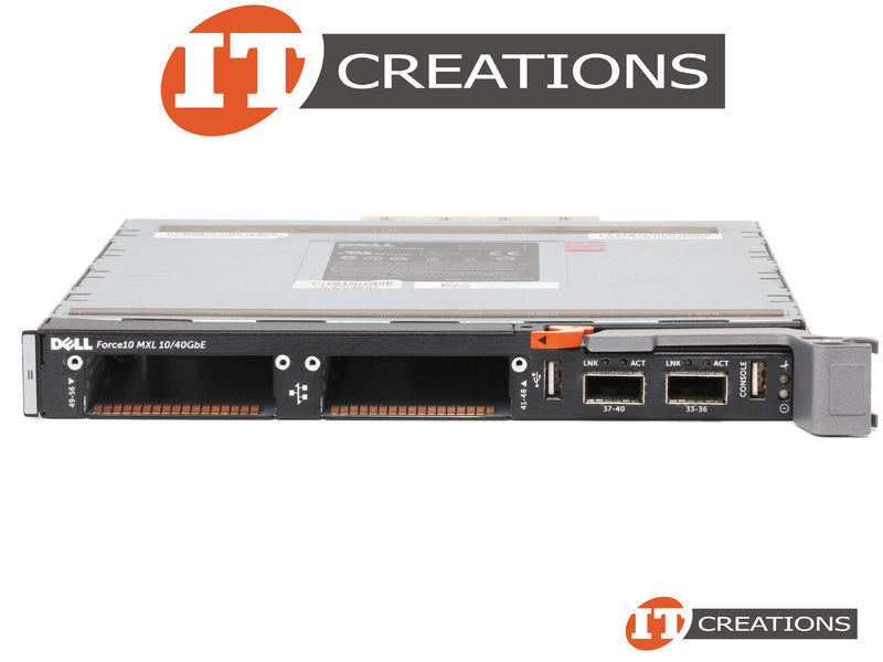NVH81 - Refurbished - DELL FORCE10 MXL 10 / 40GBE SWITCH MODULE FOR DELL POWEREDGE M1000E BLADE ...