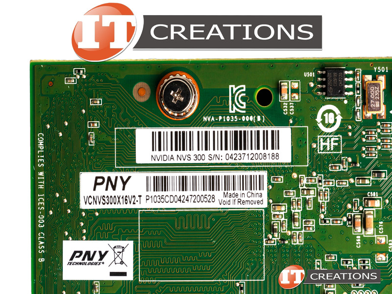 NVIDIA NVS 300-HIGH P NVIDIA NVS300 512MB DDR3 PCI-E X1 MEMORY ...