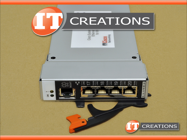 OS-CIGESM-18TT-EBU IBM CISCO INTELLIGENT GIGABIT ETHERNET SWITCH MODULE ...
