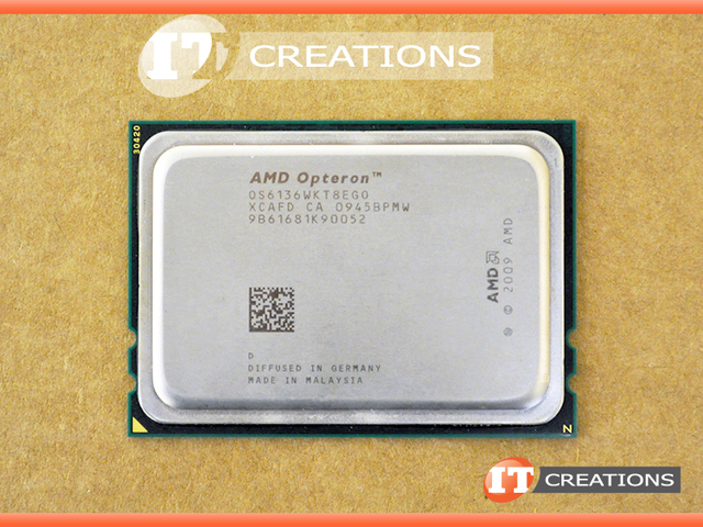 OS6136WKT8EGO - Retail - AMD OPTERON 8 CORE PROCESSOR 6136 2.40GHZ 12MB L3 CACHE TDP 115W