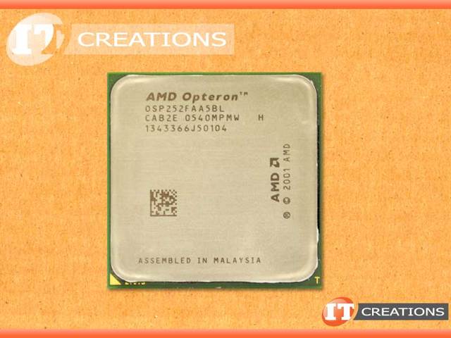 OSP252FAA5BL - Used - AMD OPTERON SINGLE CORE PROCESSOR 252 2.60GHZ 1MB ...
