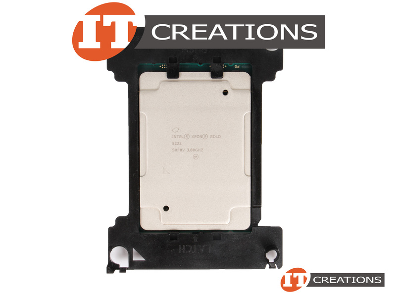 P11632-001 HP CPU INTEL XEON GOLD QUAD CORE PROCESSOR 5222 3.80GHZ 16 ...