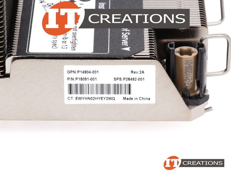 P27095-B21 HP HIGH PERFORMANCE HEATSINK FOR HPE PROLIANT DL380 G10 PLUS ...