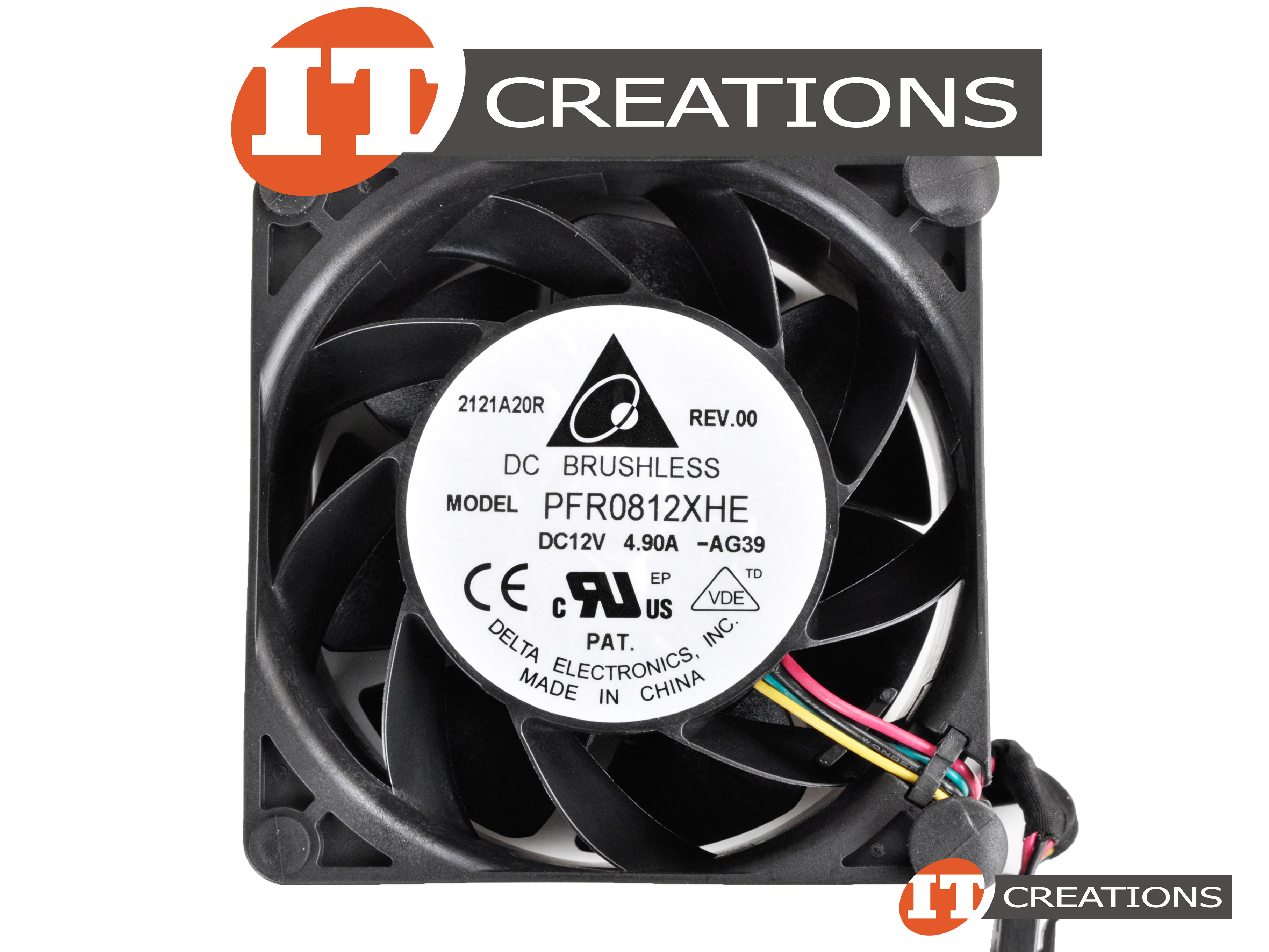 PFR0812XHE DELL FAN DC 12V 4.90A WITH 7 PIN CABLE FOR DELL POWEREDGE C6100