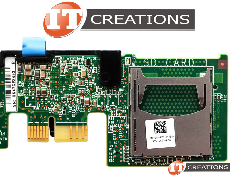 PMR79 DELL INTERNAL DUAL SD MODULE RISER CARD FOR DELL POWEREDGE R430 ...