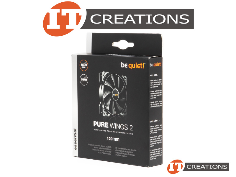 PURE WINGS 2 120MM-NEW - New - BEQUIET! PURE WINGS 2 120MM FAN ( EAN ...