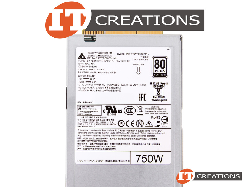 PWR-00224-01 DELTA POWER SUPPLY 745W / 750W 100-240V 10-5A 50-60HZ 80 ...