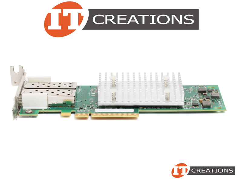 QLE2692L-DEL-LOW P QLOGIC QLE2692 HBA 16GB DUAL PORT SFP+ PCI-E 3.0 X8 FIBRE CHANNEL HOST BUS ...