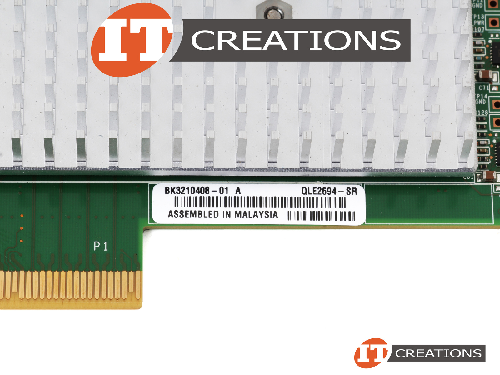 QLE2694-SR-HIGH P MARVELL QLOGIC QLE2694 HBA 16GFC QUAD PORT SFP HOST ...