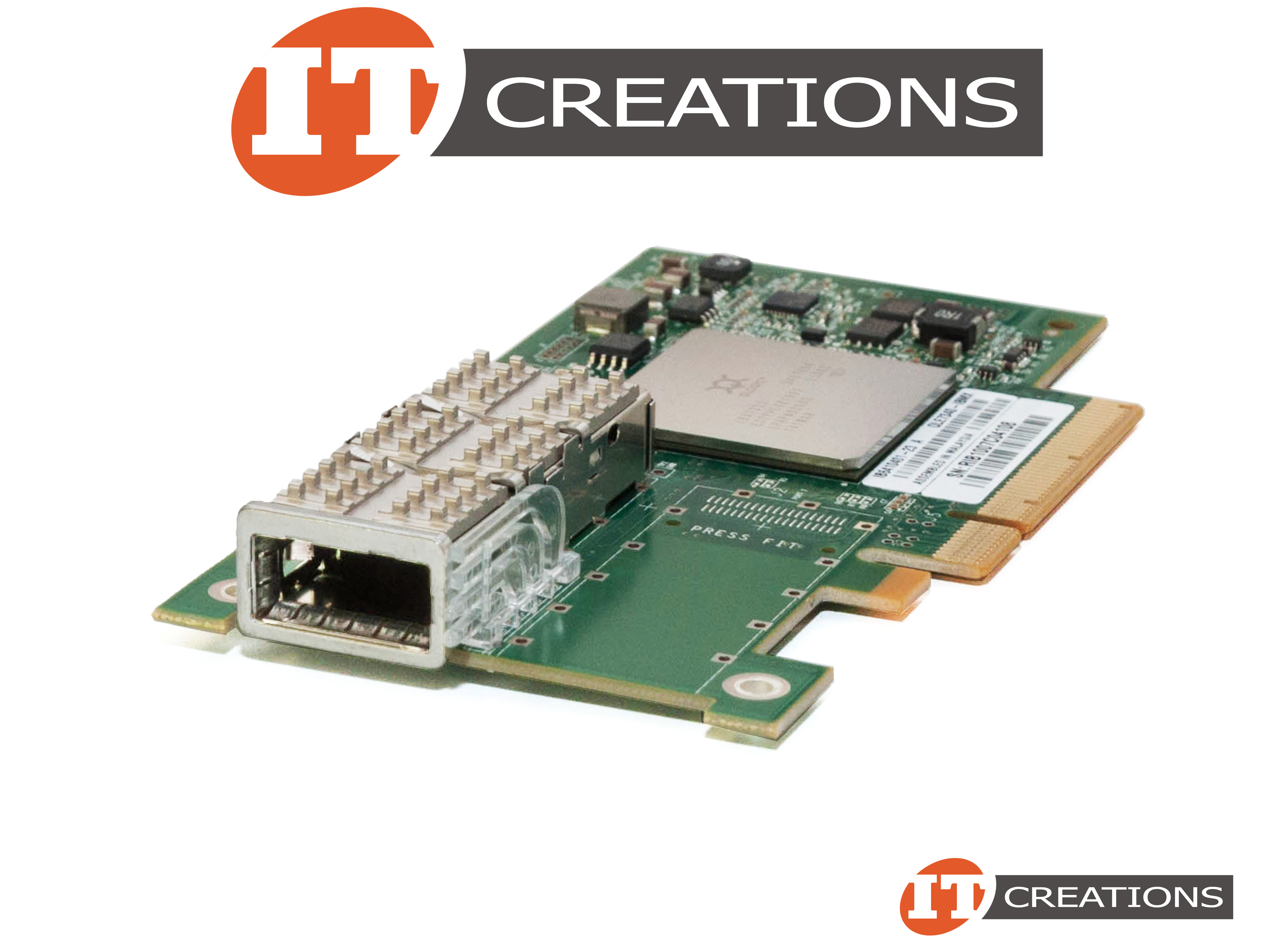 QLE7340-IBMX-NO BRACKET IBM / QLOGIC QLE7340 HCA 40GB SINGLE PORT QSFP ...