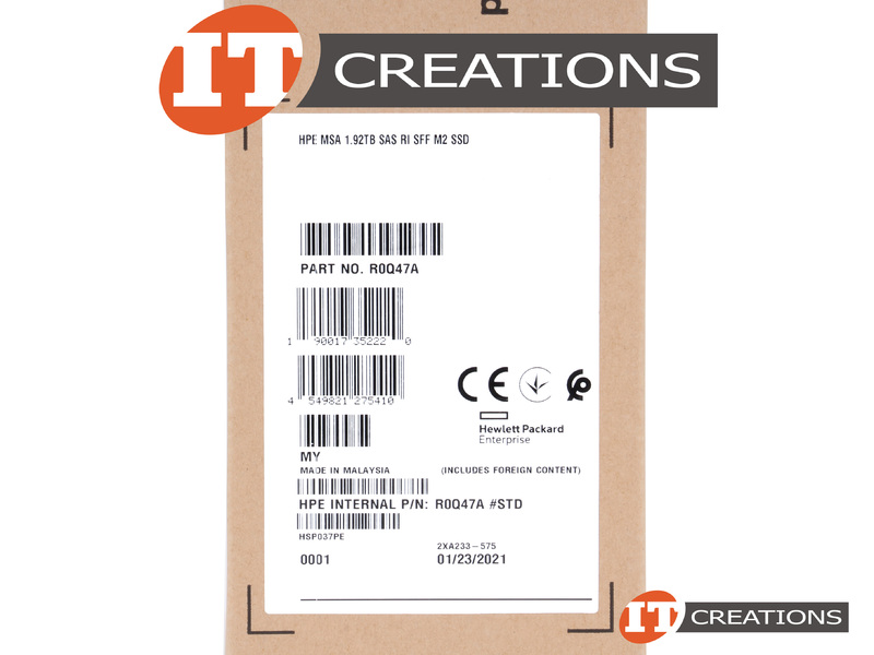 R0Q47A-RETAIL - Retail - HP / HPE MSA 1.92TB ETLC SAS III 2.5 INCH ...