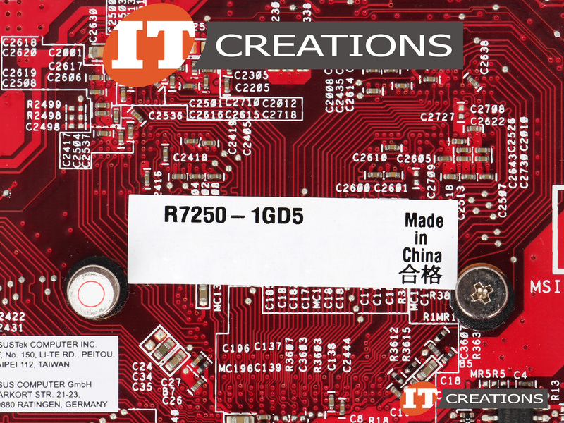 R7250-1GD5-HIGH P - Used - ASUS / AMD RADEON R7 250 GPU 1GB MEMORY ...