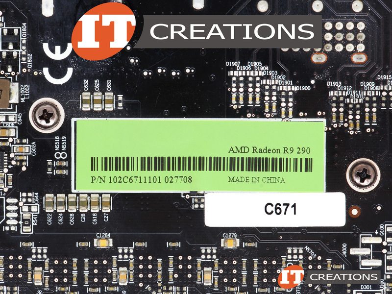 RADEON R9 290 - Used - AMD RADEON R9 290 GPU 4GB 2560 STREAM PROCESSORS ...