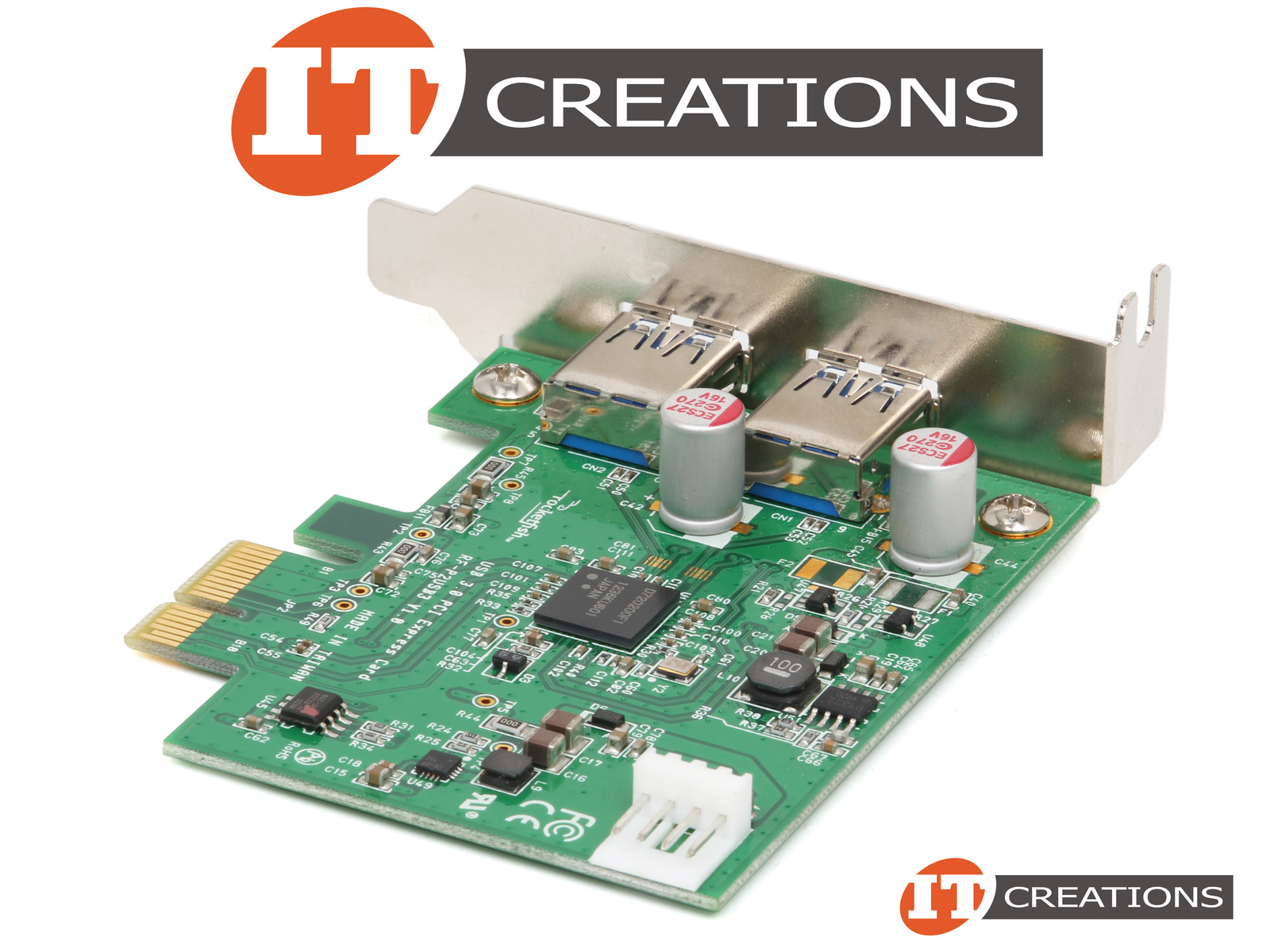 RF-P2USB3-LOW P ROCKETFISH USB 3.0 PCI EXPRESS INTERFACE CARD PCI-E 2.0 ...