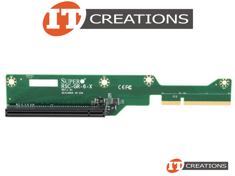 RSC-GR-6-X SUPERMICRO 1X16 1U LHS GPU RISER BOARD FOR SUPERMICRO ...