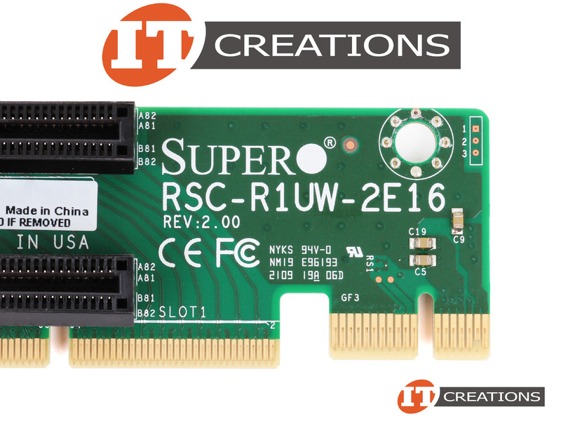 RSC-R1UW-2E16 SUPERMICRO RISER CARD DUAL PCIE X16 FOR SUPERMICRO ...