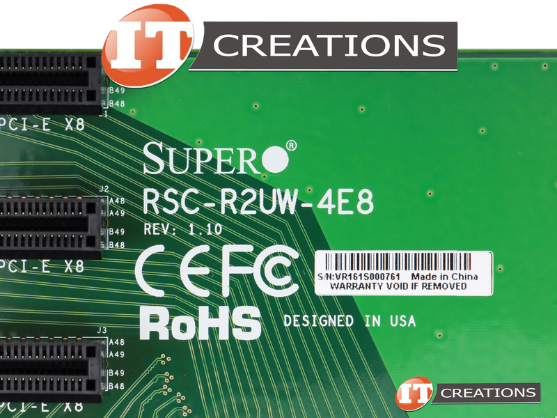 RSC-R2UW-4E8 SUPERMICRO CPU2 RISER CARD FOR SUPERCHASSIS 219 ( CSE-219 ...