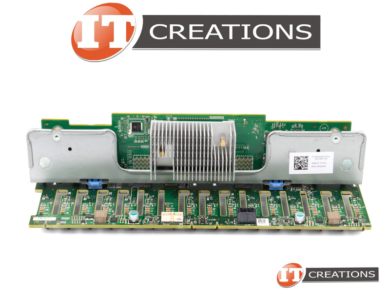 RWNKR DELL HARD DRIVE 2.5 INCH SFF 16 BAY BACKPLANE ASSEMBLY KIT FOR ...