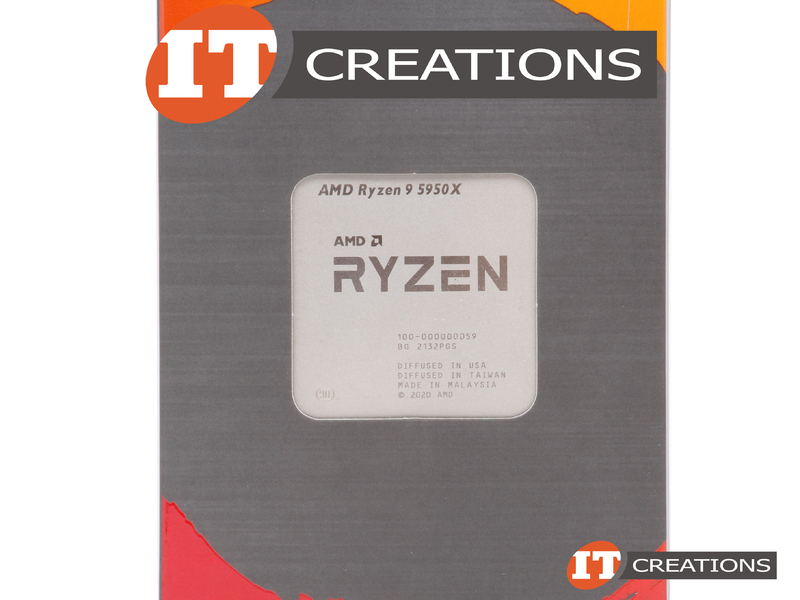 RYZEN 5950X-RETAIL - Retail - AMD RYZEN 9 16 CORE PROCESSOR 5950X 3 ...