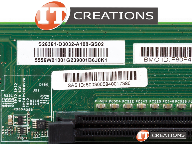 S26361-D3032-A100 FUJITSU MOTHERBOARD FOR FUJITSU PRIMERGY RX200 S7 ...