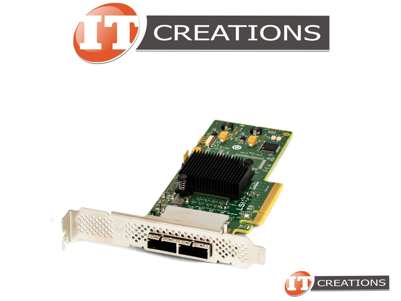 SAS9200-8E-HIGH P LSI SAS 9200-8E HBA 6GB/S 8 PORT SAS / SATA PCI-E 2.0 ...