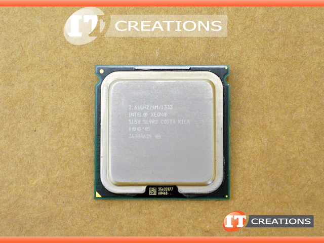 SL9RU - New - INTEL XEON DUAL CORE PROCESSOR 5150 2.66GHZ 4MB L2 CACHE ...