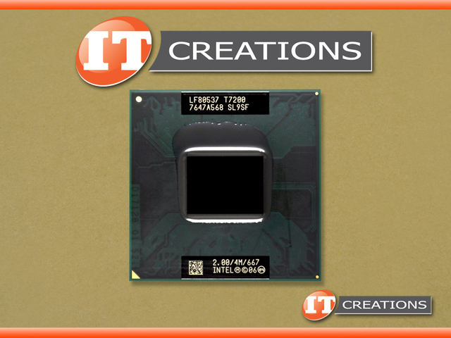 SL9SF - Used - INTEL CORE2 DUO MOBILE PROCESSOR T7200 2.0 GHZ 4M CACHE ...