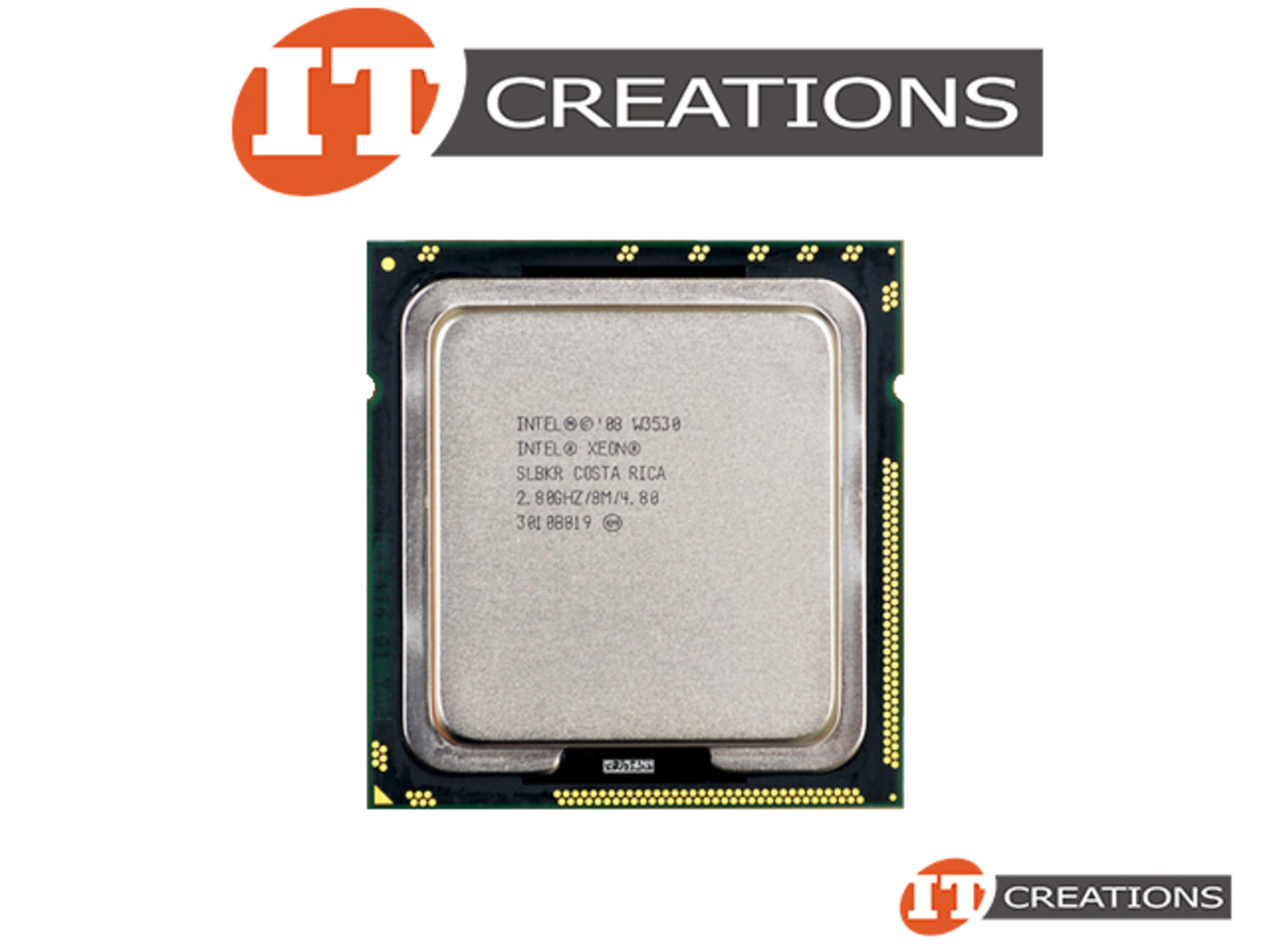 SLBKR - New - INTEL XEON QUAD CORE PROCESSOR W3530 2.80GHZ 8MB SMART ...