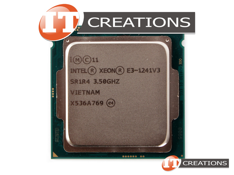 SR1R4 - New - INTEL XEON QUAD CORE PROCESSOR E3-1241V3 3.50GHZ 8MB ...