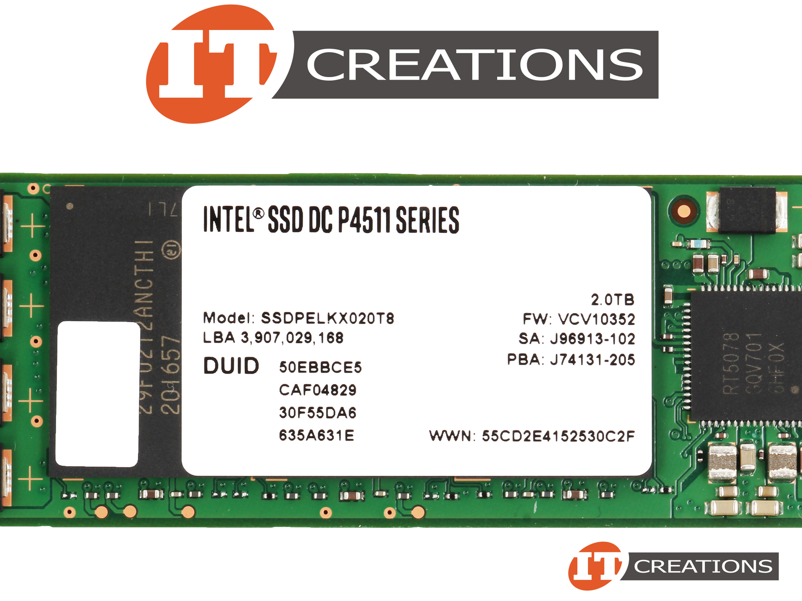 SSDPELKX020T8 - New Other - INTEL 2TB 64L TLC PCIE 3.0 X4 NVME M.2 ...