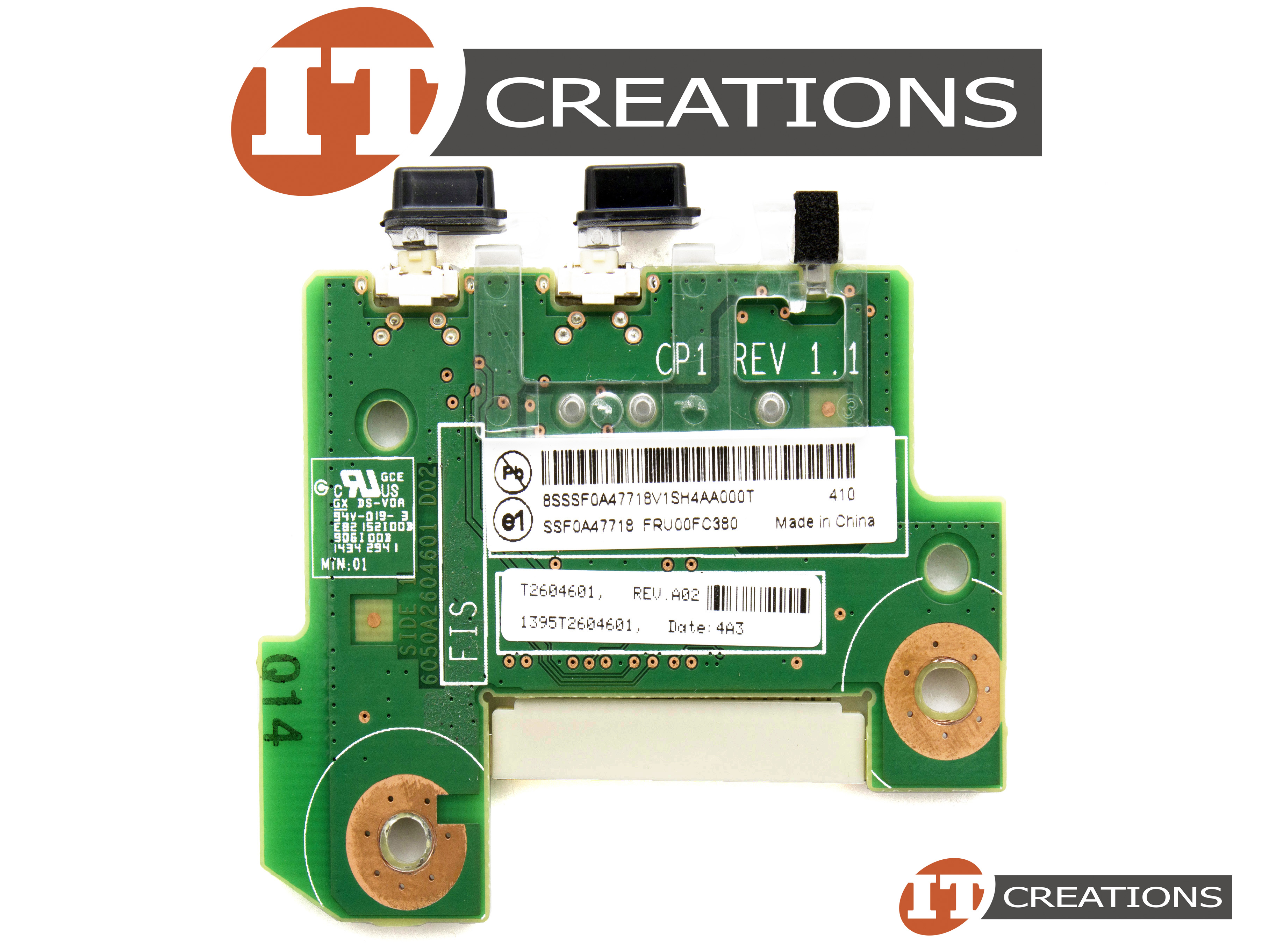 SSF0A47718 LENOVO FRONT CONTROL PANEL BOARD FOR LENOVO THINKSERVER ...