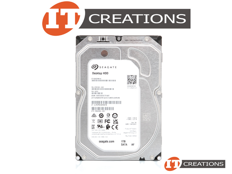 ST1000DM014 - Refurbished - SEAGATE 1TB 7.2K RPM SATA III 3.5 INCH ...