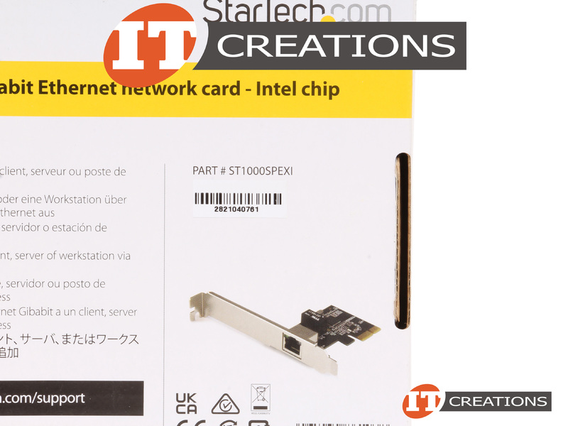 ST1000SPEXI-NEW - New - STARTECH 1 PORT GIGABIT ETHERNET NETWORK ...