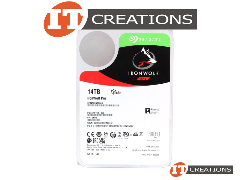 ST14000NE0008 - New - SEAGATE 14TB SATA III 3.5 INCH LARGE FORM FACTOR ...