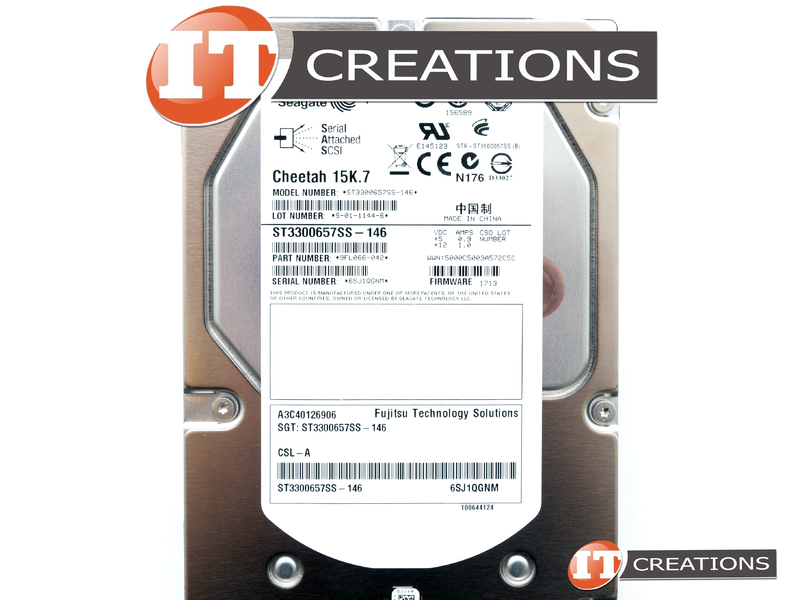 ST3300657SS-146-FUJITSU - Refurbished - FUJITSU / SEAGATE 146GB 15K RPM ...