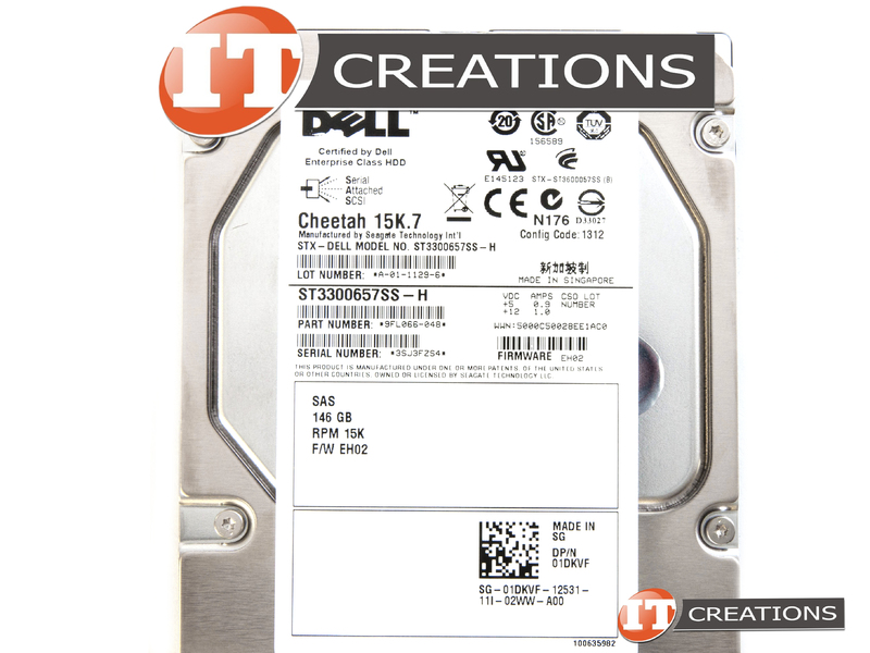 ST3300657SS-H-DELL - Refurbished - DELL / SEAGATE 146GB 15K RPM SAS 3.5 ...