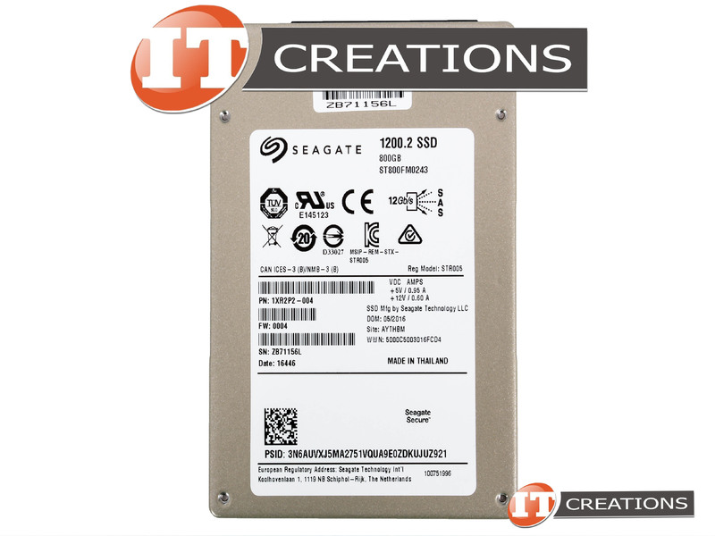 ST800FM0243 - New Other - SEAGATE 800GB EMLC / MLC SAS III 2.5 INCH ...