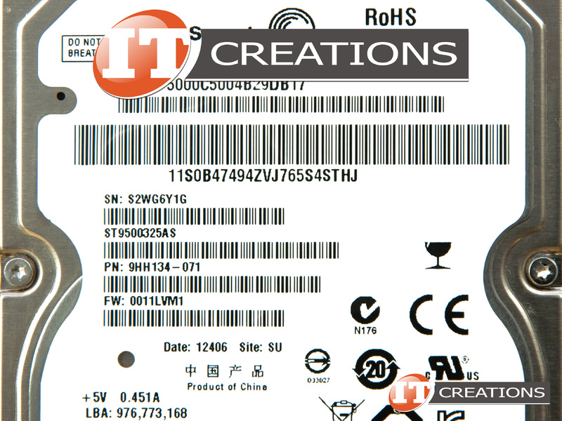 ST9500325AS - Refurbished - SEAGATE 500GB 5.4K RPM SATA II 2.5 INCH ...