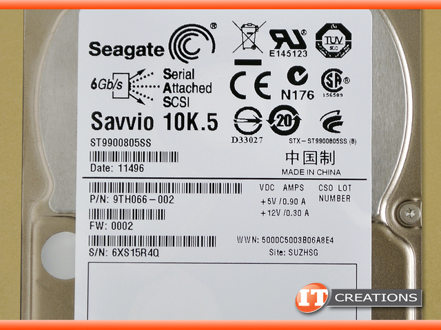 ST9900805SS - Refurbished - SEAGATE 900GB 10K RPM SAS 2.5 INCH SMALL ...