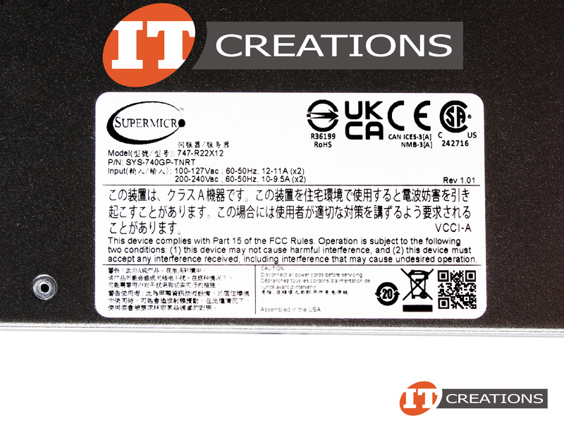 SYS-740GP-TNRT-NEW - New - SUPERMICRO GPU SUPERSERVER 740GP-TNRT TOWER ...