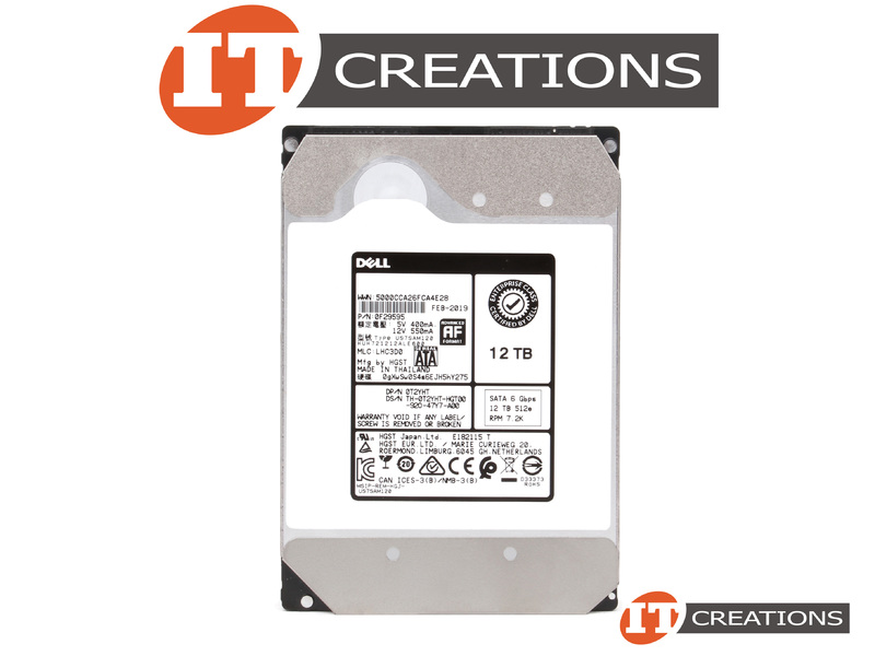 T2YHT - New Other - DELL / HITACHI GLOBAL 12TB 7.2K RPM SATA III 3.5 ...