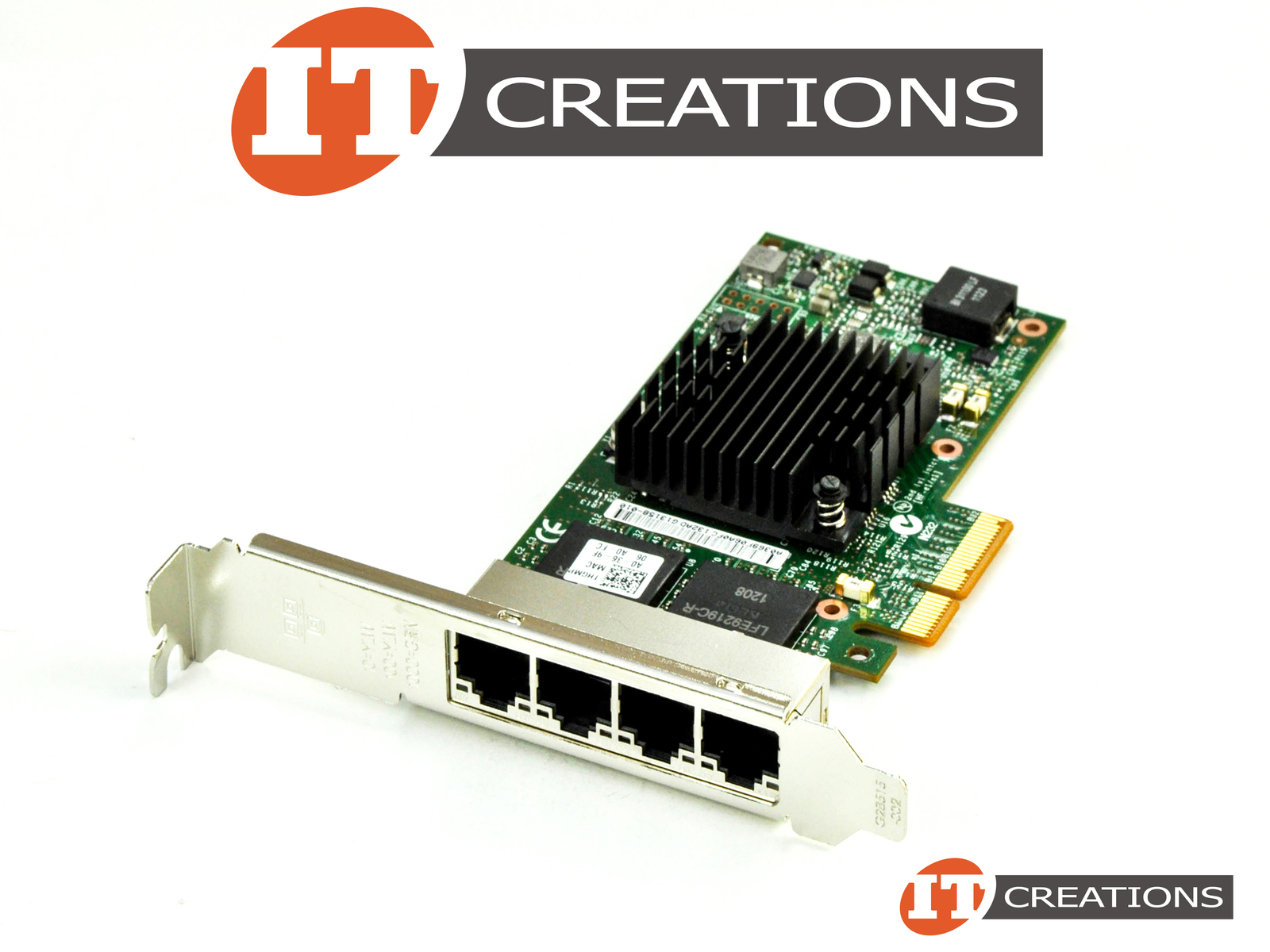 THGMP - New Other - DELL / INTEL ETHERNET SERVER ADAPTER I350-T4 1GBASE-T QUAD PORT PCI-E 2.1 X4 ...