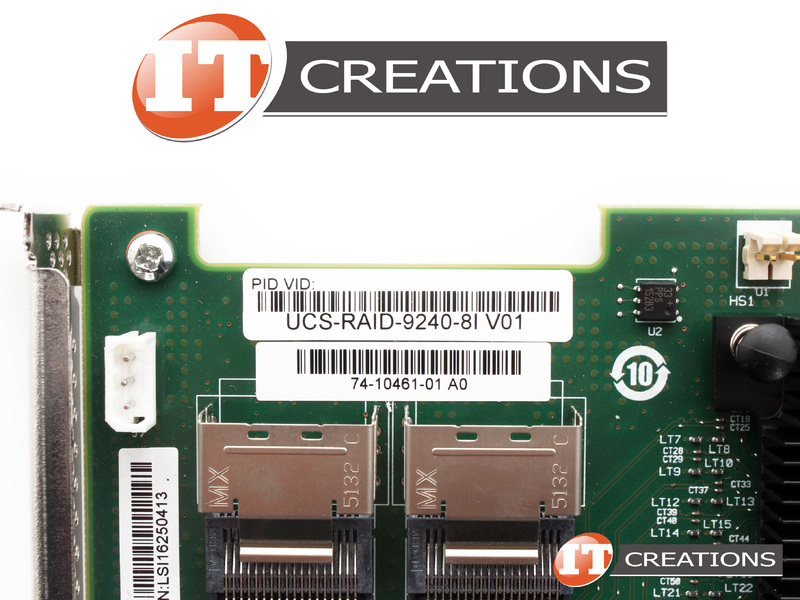 UCS-RAID-9240-8I-LOW P CISCO / LSI MEGARAID SAS 9240-8I 6GB/S PCI-E 2.0 ...