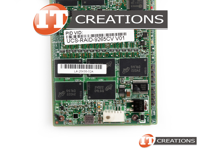 UCS-RAID-9265CV-LOW P CISCO / LSI MEGARAID SAS 9265CV-8I 6GB/S PCI-E X8 ...