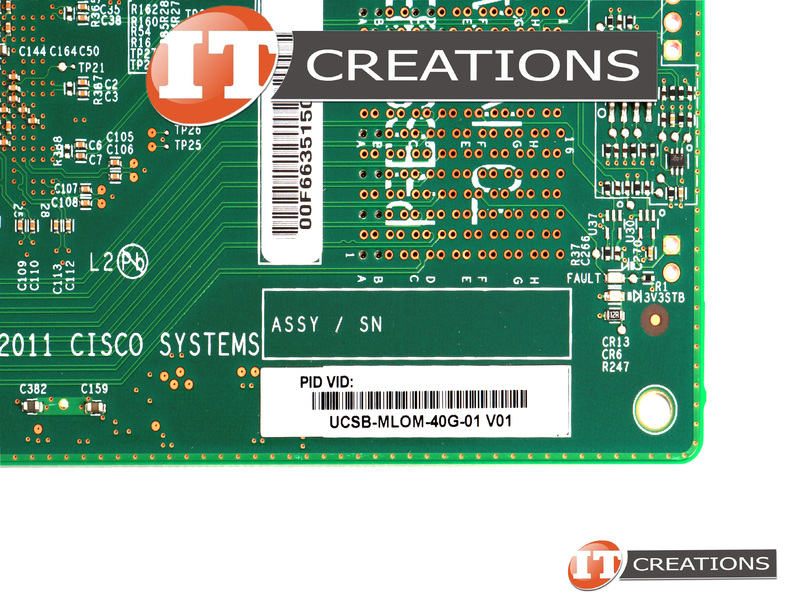 UCSB-MLOM-40G-01 CISCO VIC 1340 MODULAR LOM VIRTUAL INTERFACE CARD FOR ...
