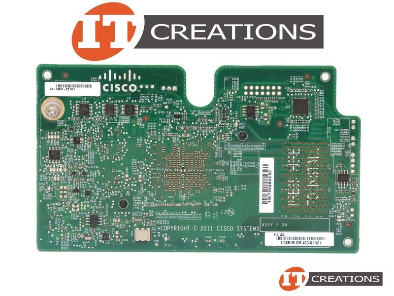 UCSB-MLOM-40G-01 V01 CISCO VIC 1240 MODULAR LOM VIRTUAL INTERFACE CARD ...