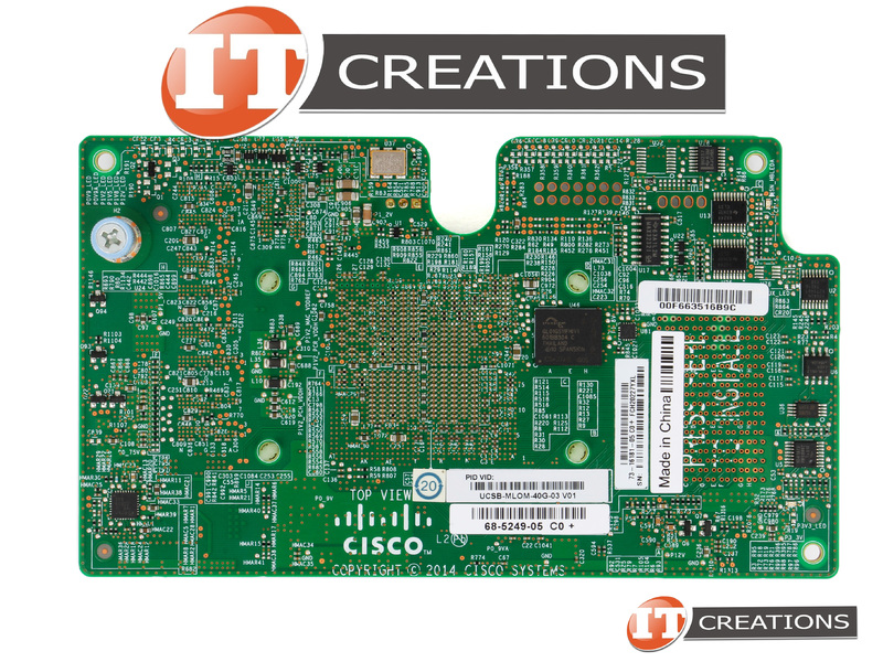 UCSB-MLOM-40G-03 CISCO VIC 1340 MODULAR LOM VIRTUAL INTERFACE CARD FOR ...