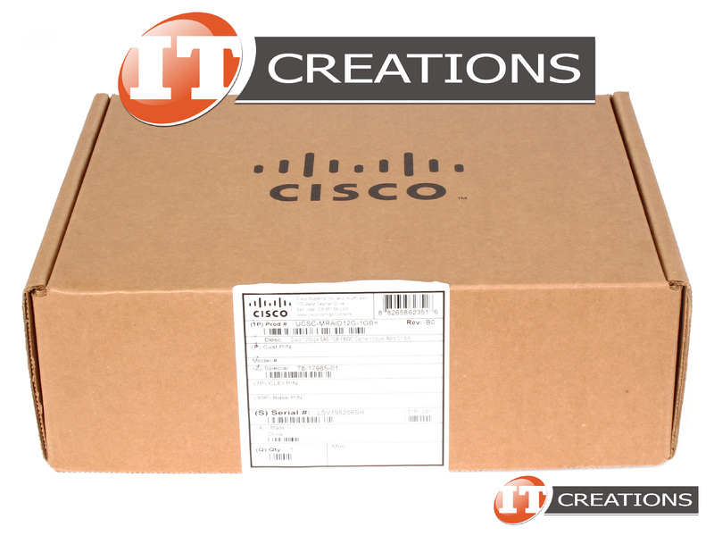 UCSC-MRAID12G-1GB-RETAIL - Retail - CISCO 12GB/S SAS RAID CONTROLLER 1GB FBWC CACHE MODULE ...